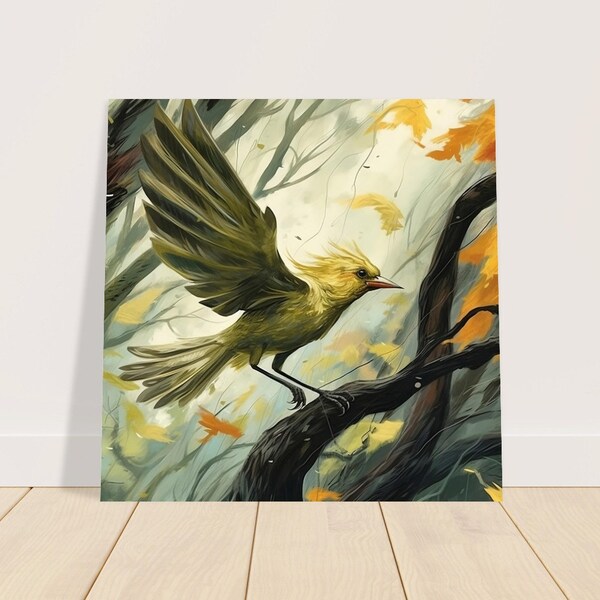 Flying Cardinal Bird Wall Art - Etsy