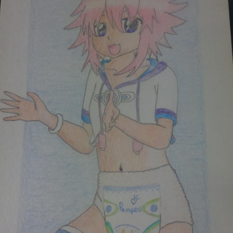 Abdl Diaper Girl Art Etsy