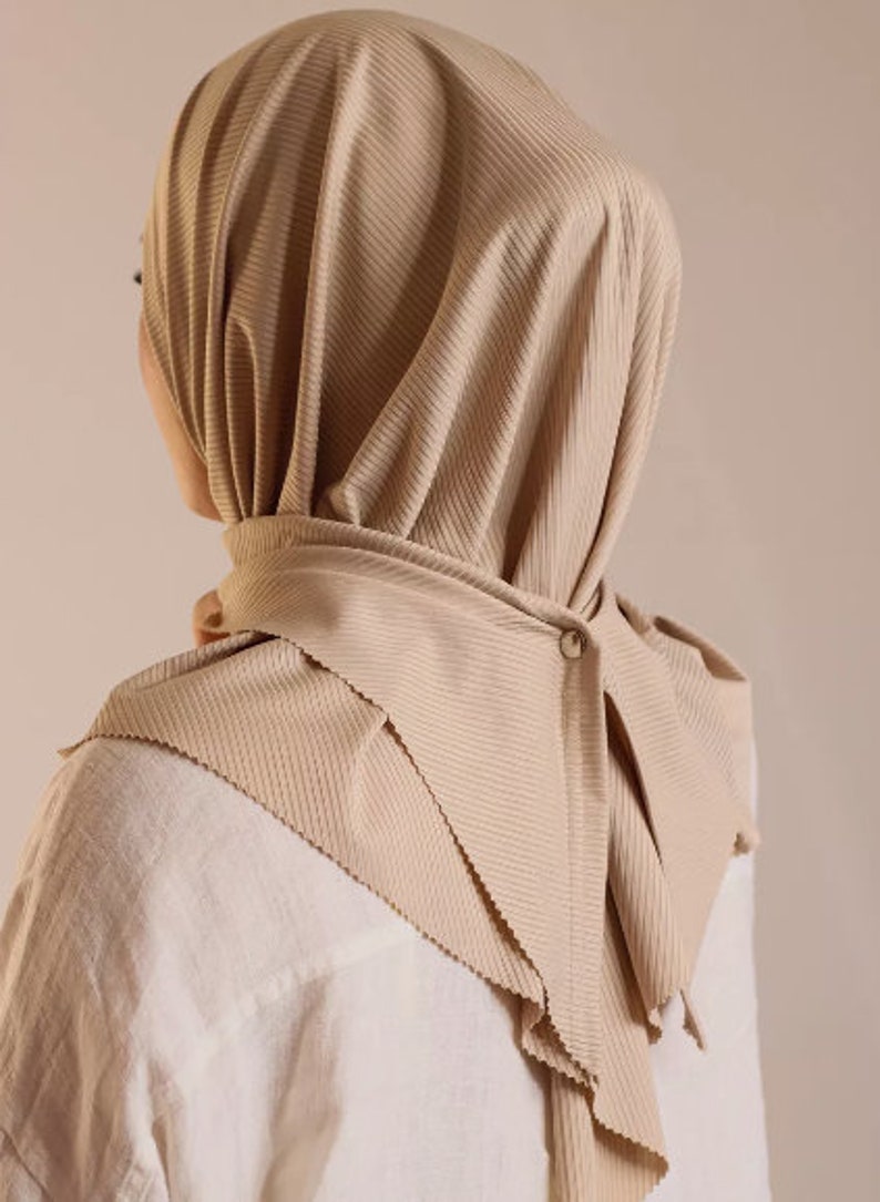 Linen Hijab, Elegant Islamic Scarf, Womens Clothing - Etsy