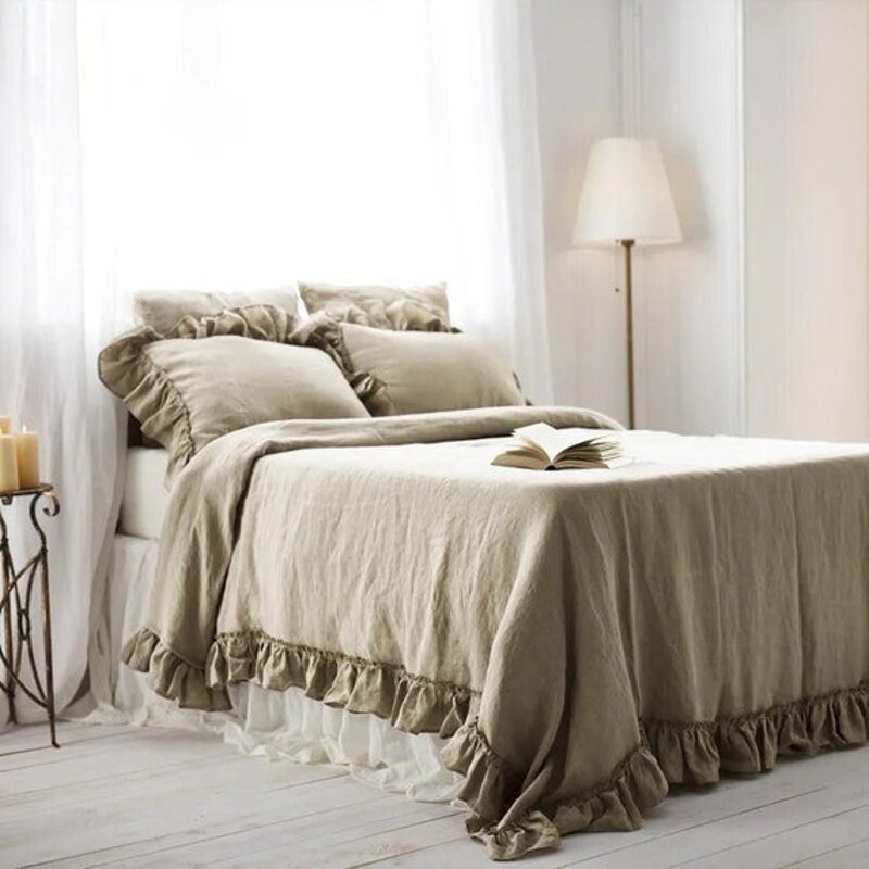 Ruffled Bedding - Etsy