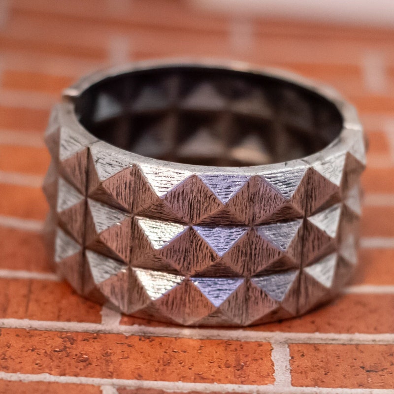 Pyramid Bangle - Etsy