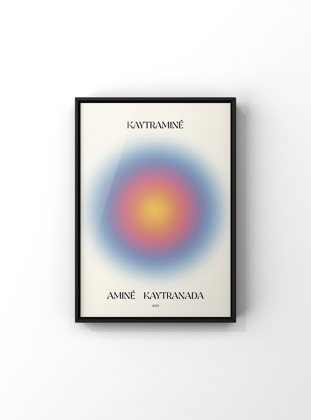 Aura Poster: Aminé & Kaytranada KAYTRAMINÉ album Cover Aura Musik Kunst ...
