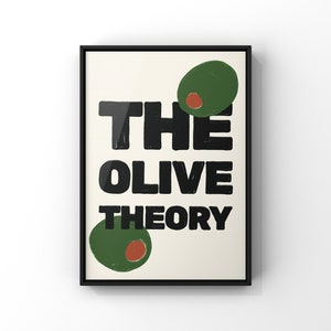 Poster: OLIVE THEORY (kunst-druck | Wand-kunst) - Etsy