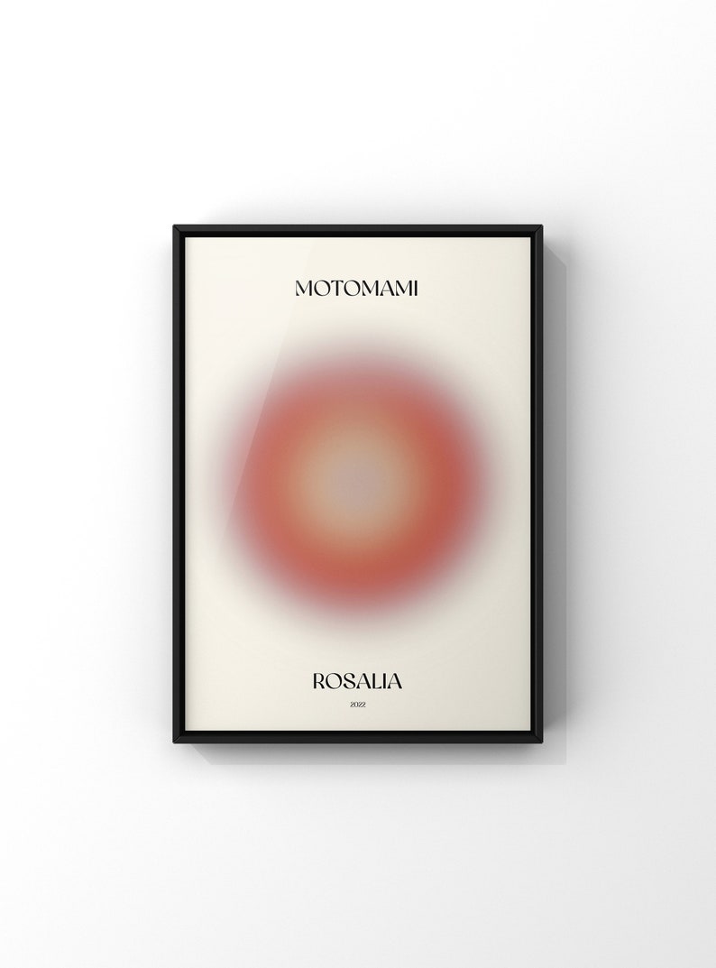 Aura Poster: Rosalía - Motomami (album Cover | Aura | Musik | Kunst ...