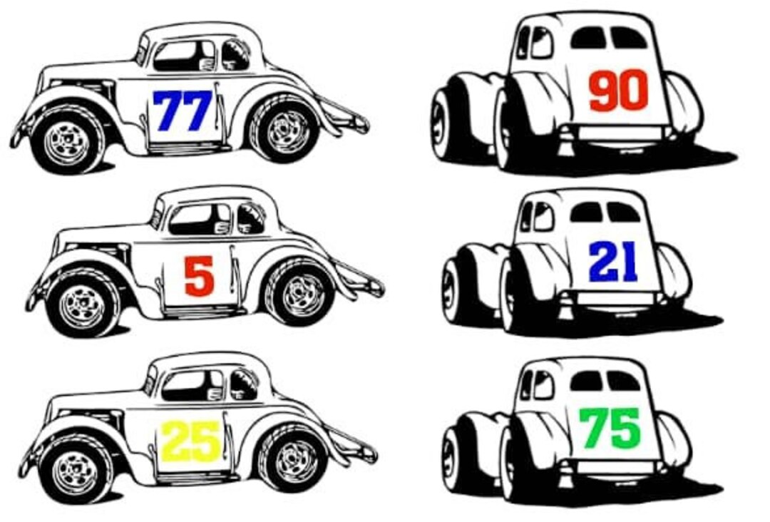 Legend Car Decal - Etsy