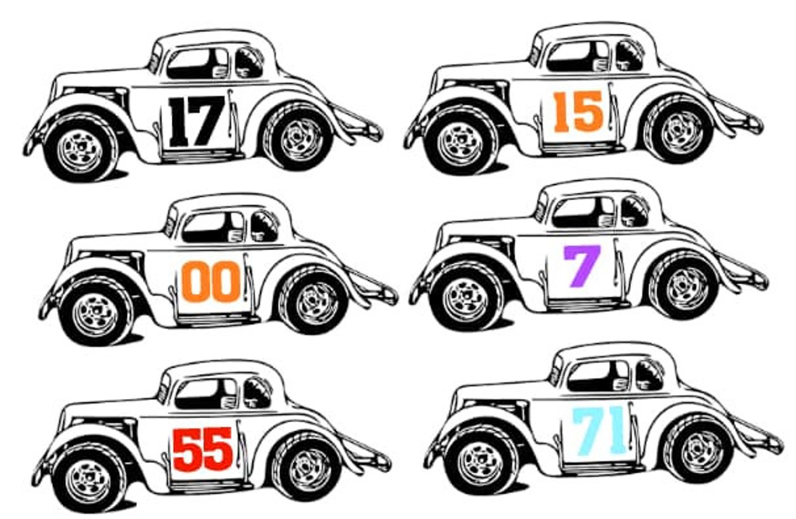 Legend Car Decal - Etsy
