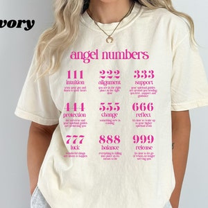 Angel Number Shirt, 444 Shirt, 777 Shirt, Spiritual Shirt, Oversized ...