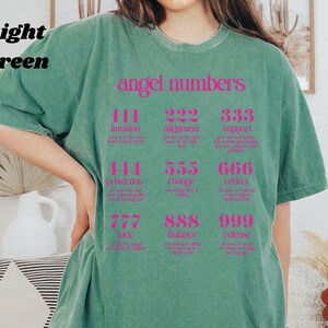 Angel Number Shirt, 444 Shirt, 777 Shirt, Spiritual Shirt, Oversized ...