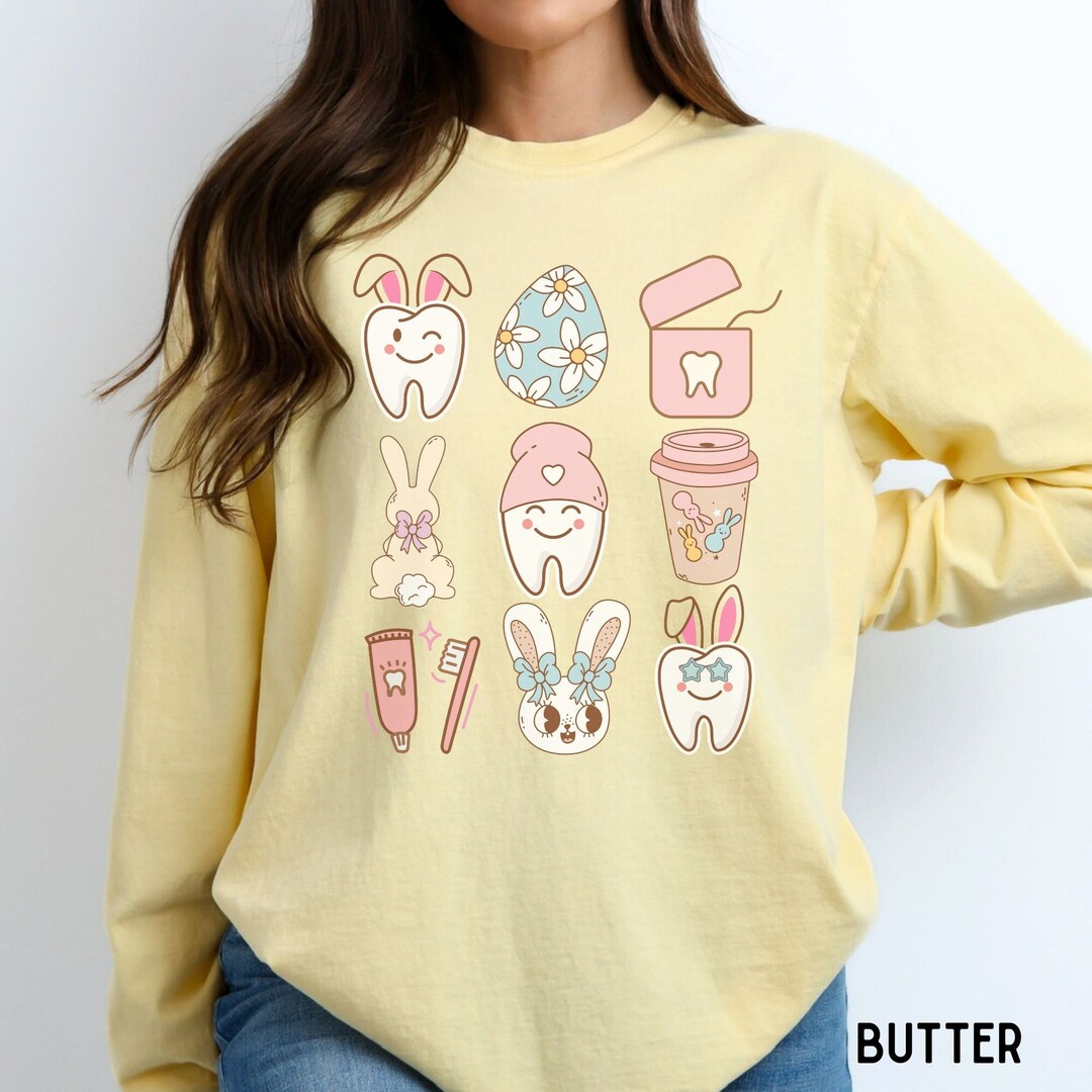 Easter Dental Assistant Shirt, Occupation Easter Shirt, Spring Dentist ...