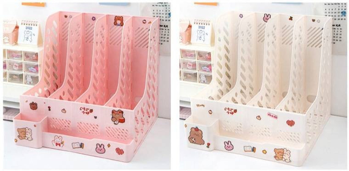 Stylish and Versatile Desk Organiser 2 Colours - Etsy