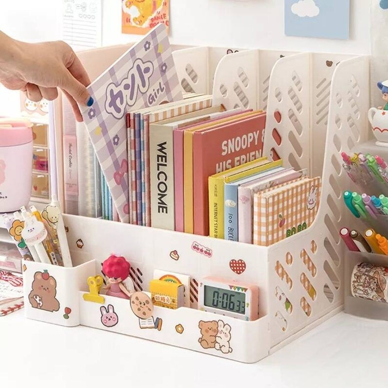 Stylish and Versatile Desk Organiser 2 Colours - Etsy