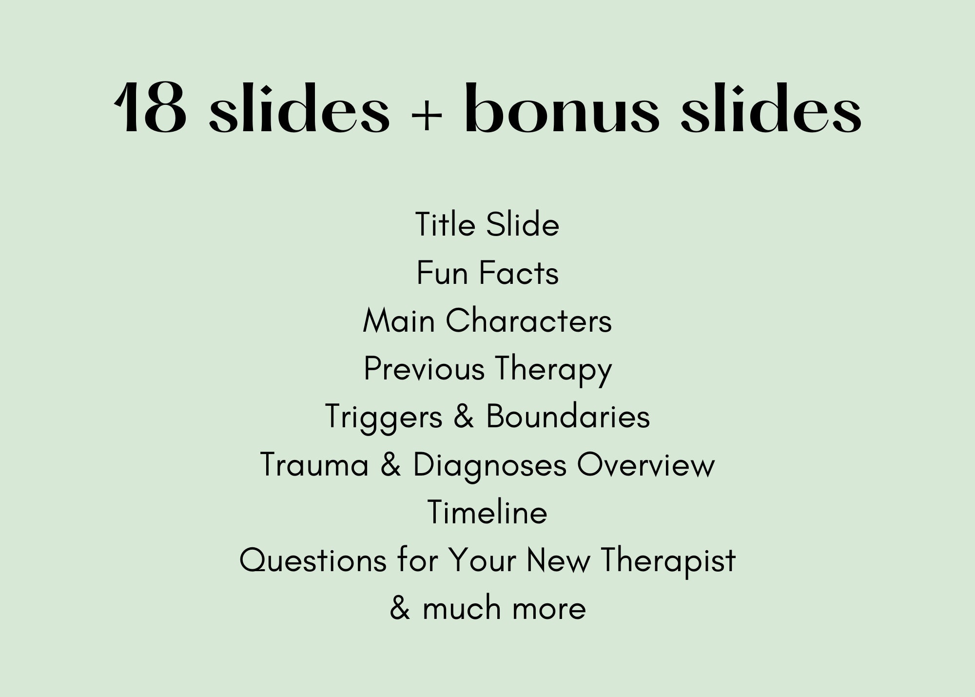 Introduce Yourself to Your New Therapist Presentation Template (canva ...