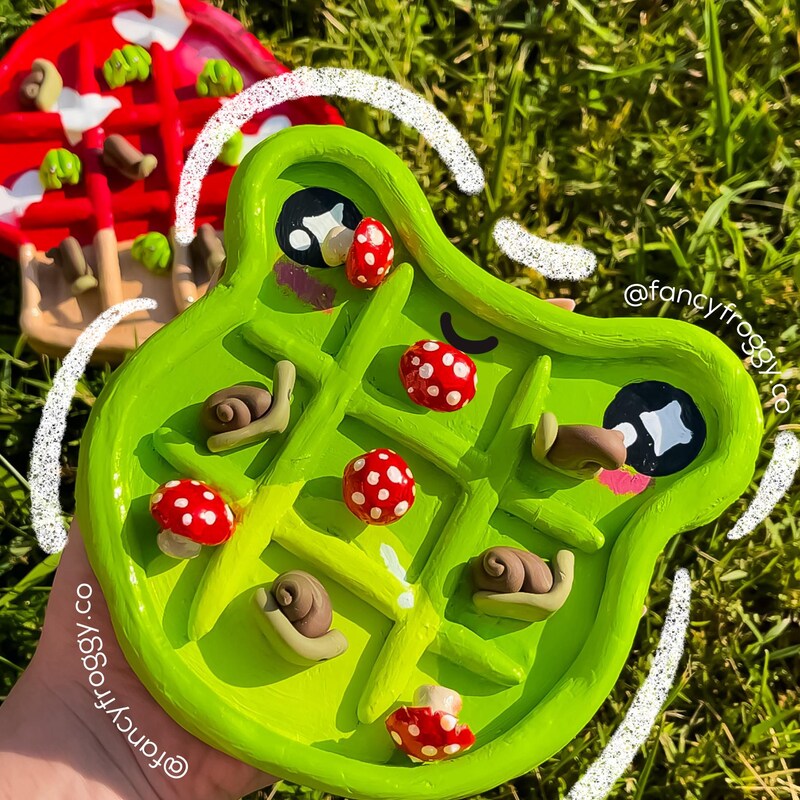 Clay Tic Toe Boards - Etsy