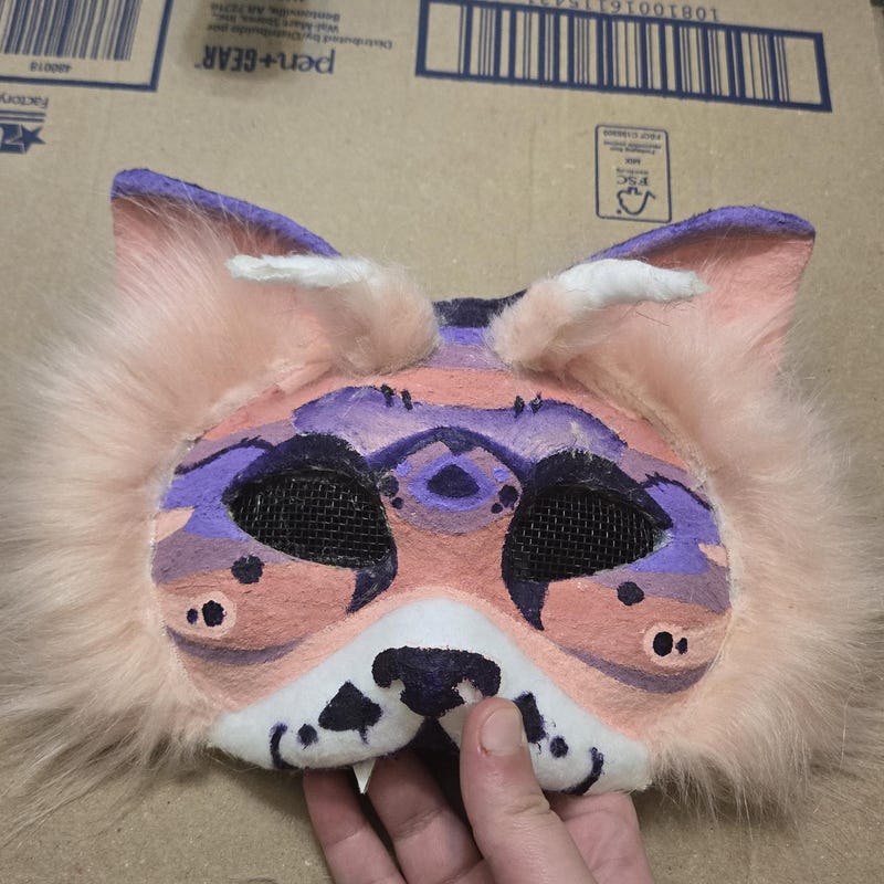 Therian Mask Alien Cat - Etsy
