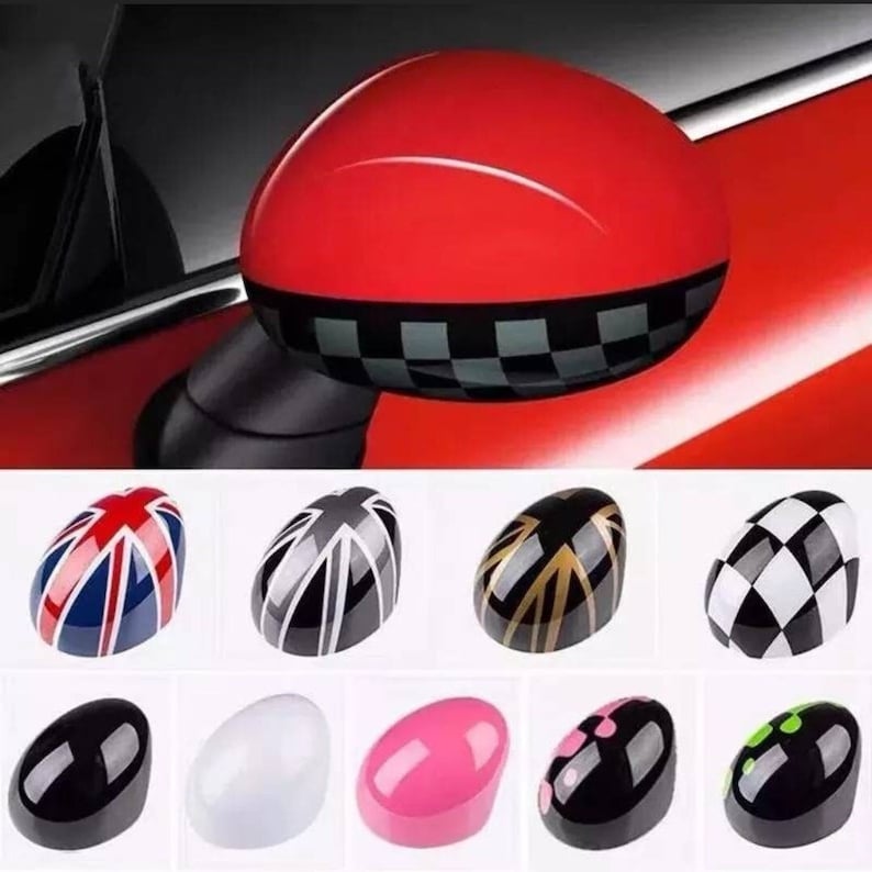 Mirror Covers for Mini Cooper 2013-2019 F54 F55 F56 F60 Countryman ...