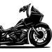 Lowrider Biker PNG Design, Woman Riding Motorcycle Drawing, Cholo Style Bagger Artwork, Harley ...
