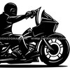 Motorcycle Artwork, Biker Logo Design, SVG Files, Harley Lowrider Bike ...
