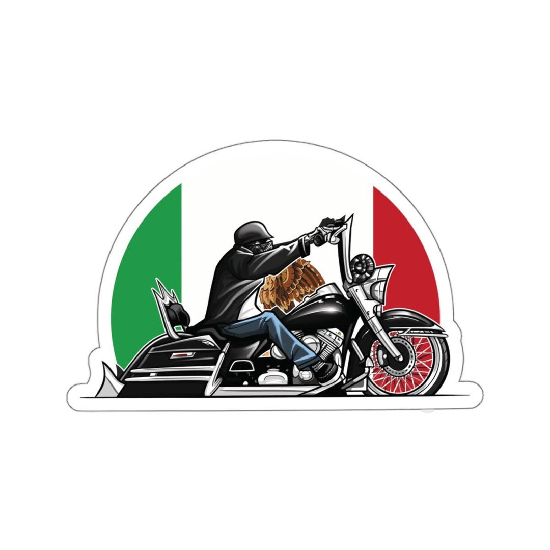 Mexican Biker Decal Sticker Bagger Motorcycle Design - Etsy