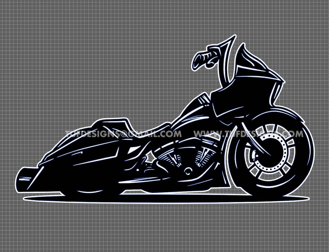 Motorcycle SVG Logo, Motorbike Drawing, Digital Download, Vector Cricut ...
