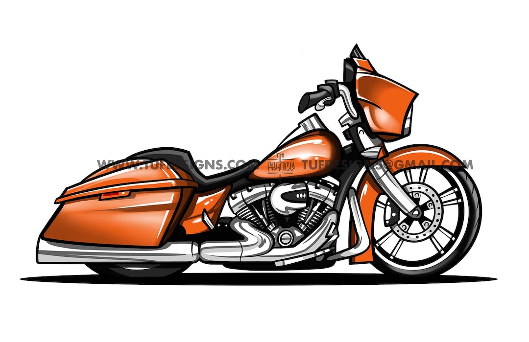 Street Glide, Motorcycle Drawing, Harley Davidson Graphics, Bike Shop ...