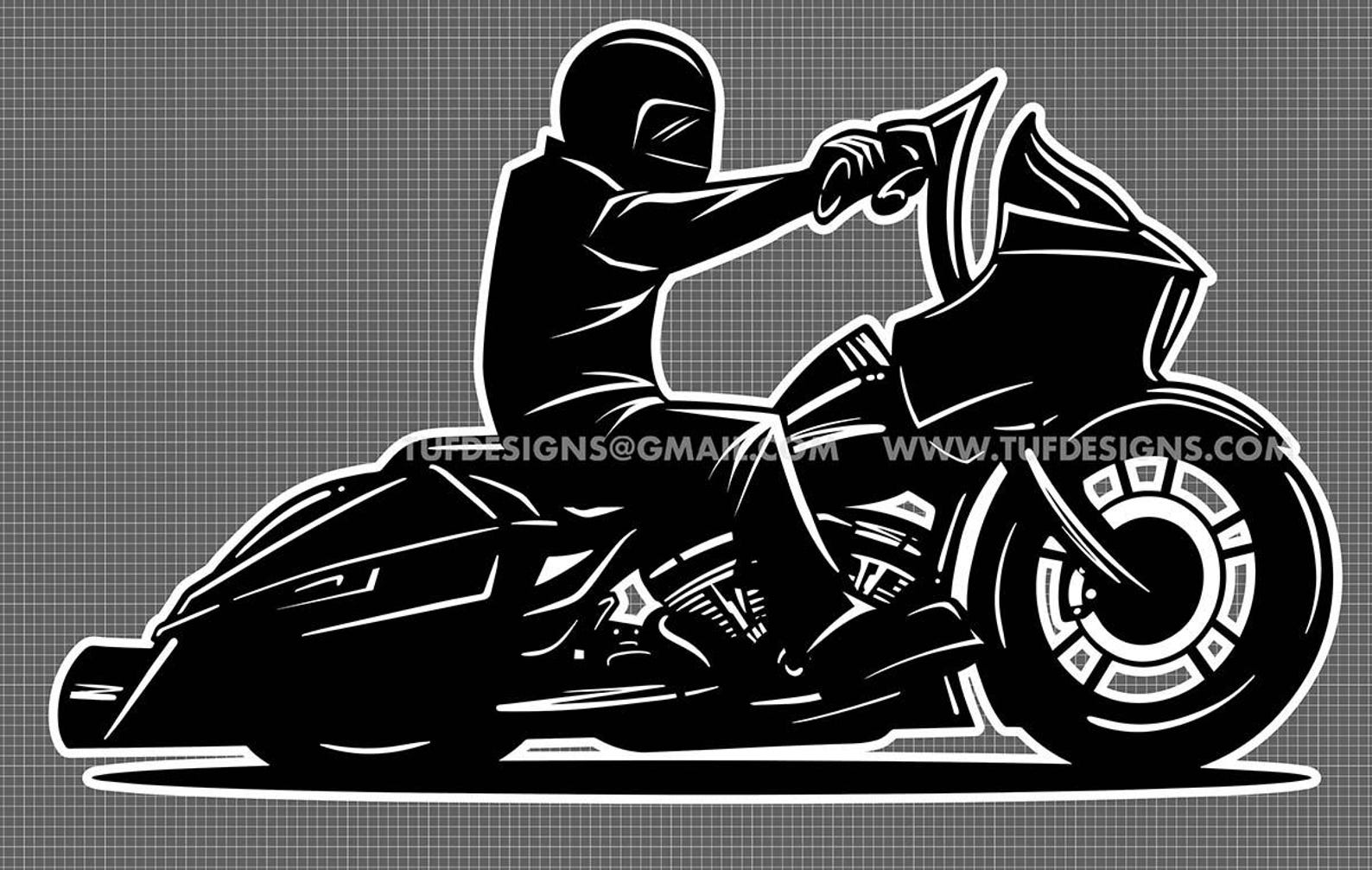 PNG Motorcycle Art: Biker Riding Motorbike (svg, Pdf, Ai, Eps, Png, Jgp ...