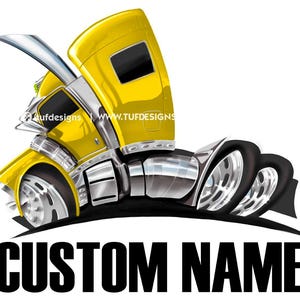 Peterbilt Semi Truck Drawing, Cartoon PNG Design, Trucking Company Logo ...