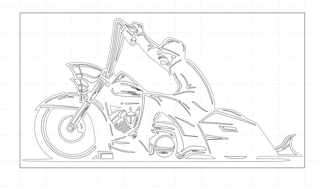 Cholo Biker Bagger Low Rider Motorcycle SVG Vector Art - Etsy