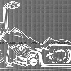 Motorcycle Artwork, Biker Logo Design, SVG Files, Lowrider Bike Drawing ...