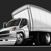 Red Lowered Semi Truck Cartoon Drawing Trucking Company Big Rig Clipart ...