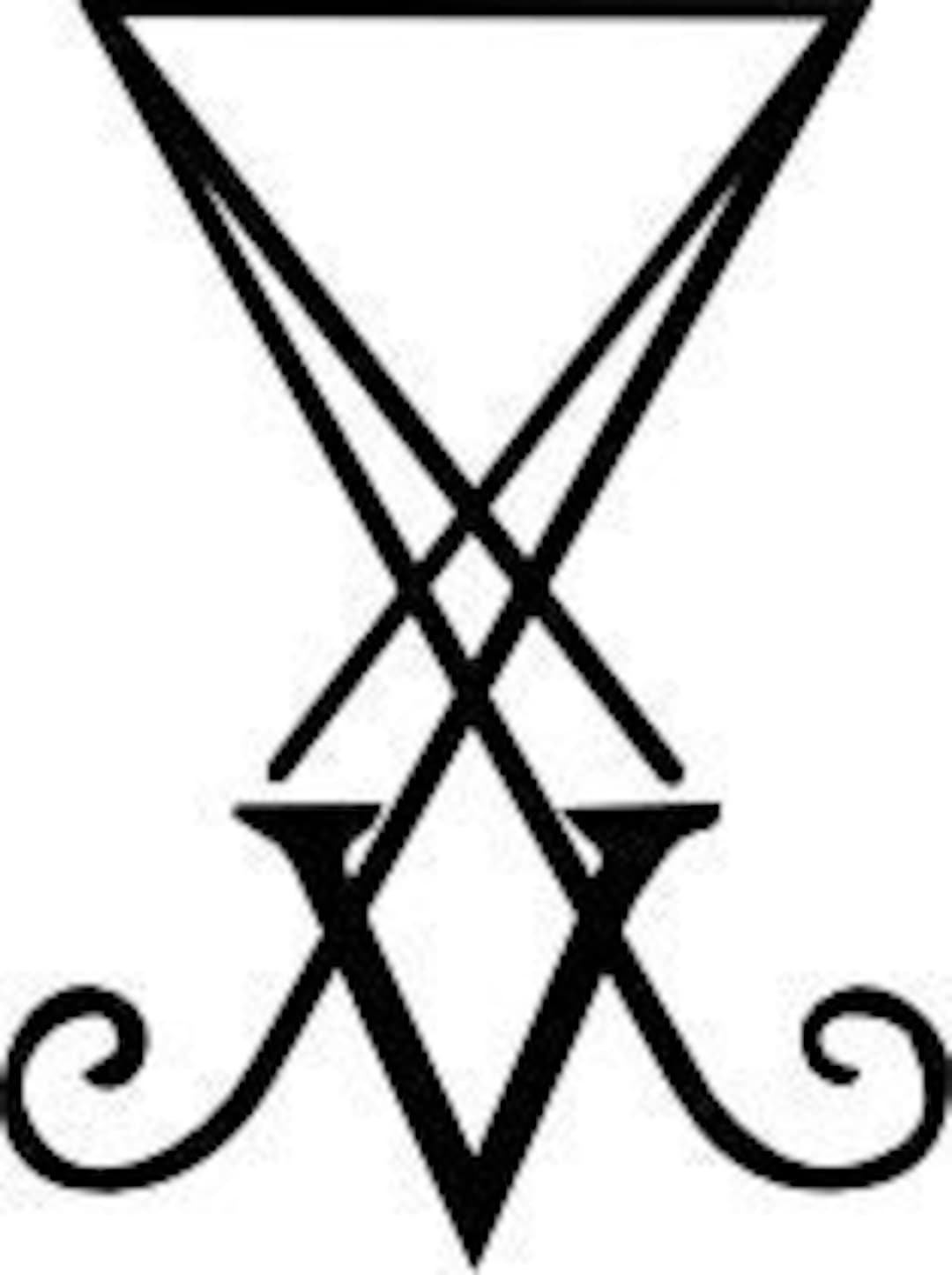 Lucifer Sigil Digital File From the Grimorium Verum .jpg, .svg, and ...