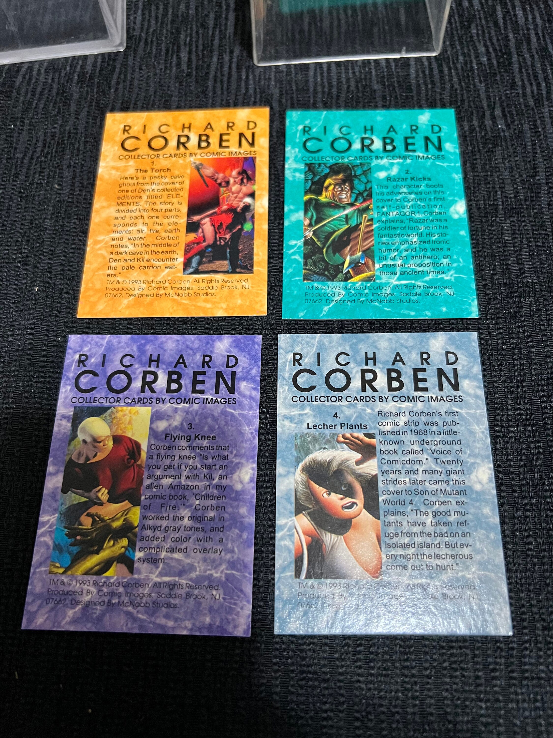 1993 Comic Images Richard Corbin Fantasy Art Cards Complete - Etsy