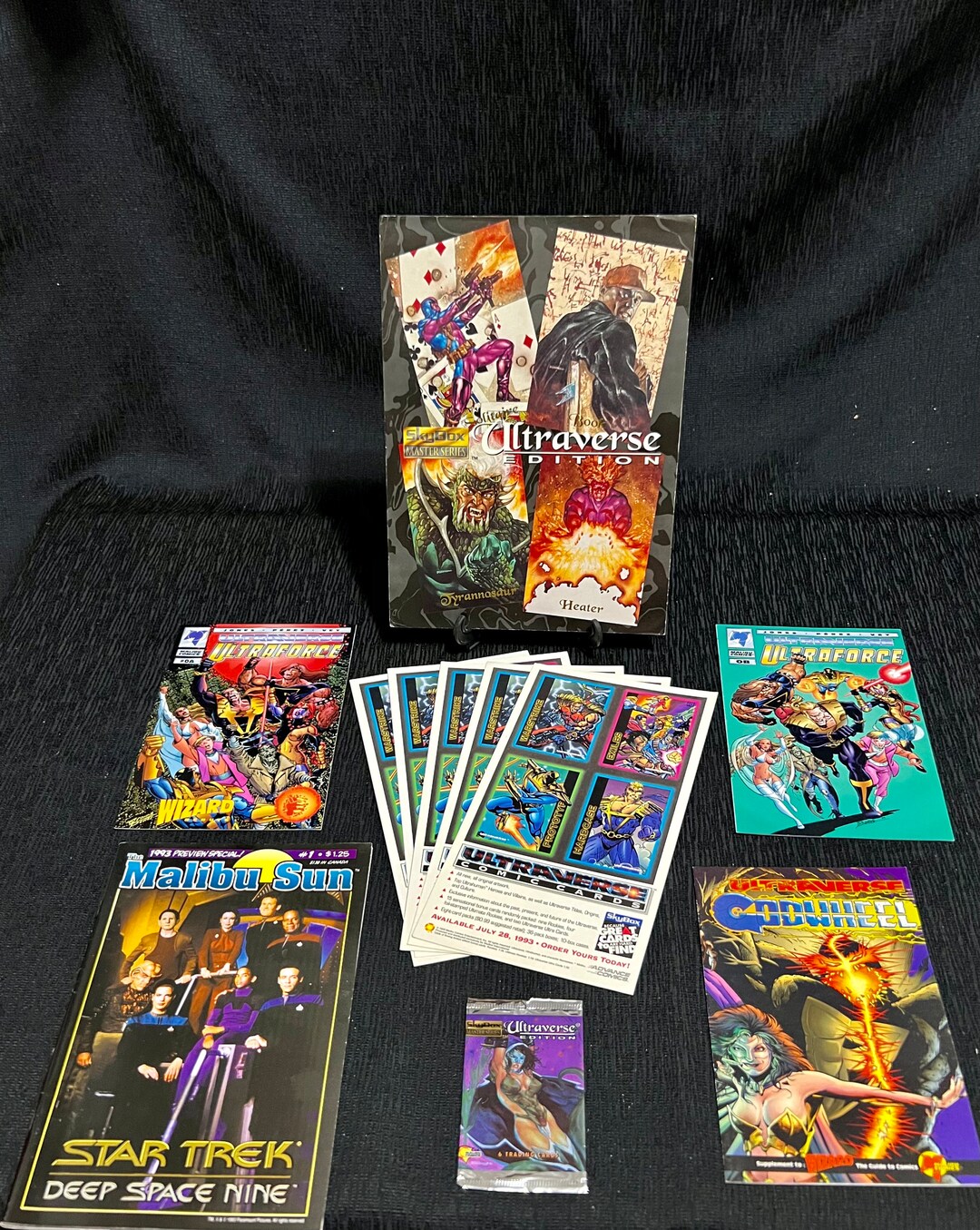 Malibu Comics Ultraverse Ultraforce Collection Lot of 10. #01A, #01B ...
