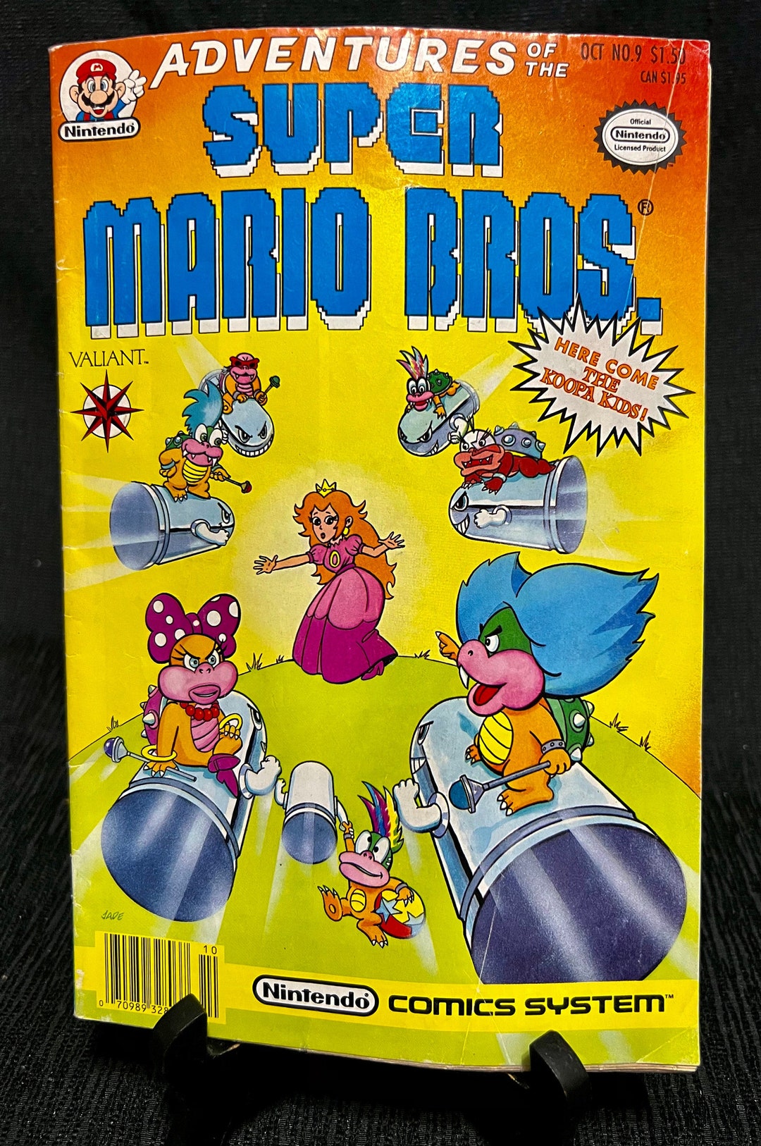 Adventures of the Super Mario Bros Comic Vol 1 9 October - Etsy
