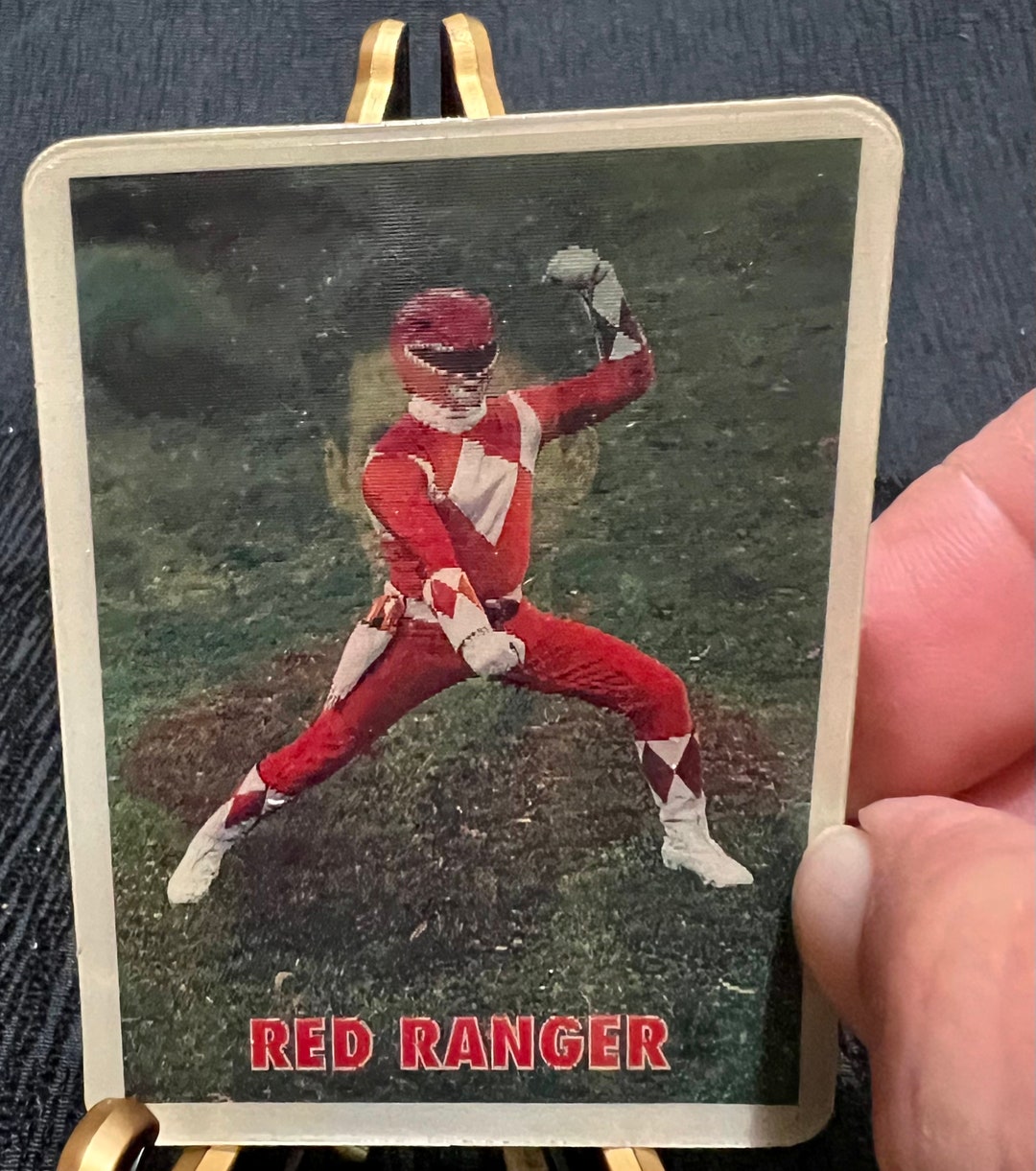 Power Rangers 1995 Avon Magic Motion Cards Lot of 2. Red and - Etsy