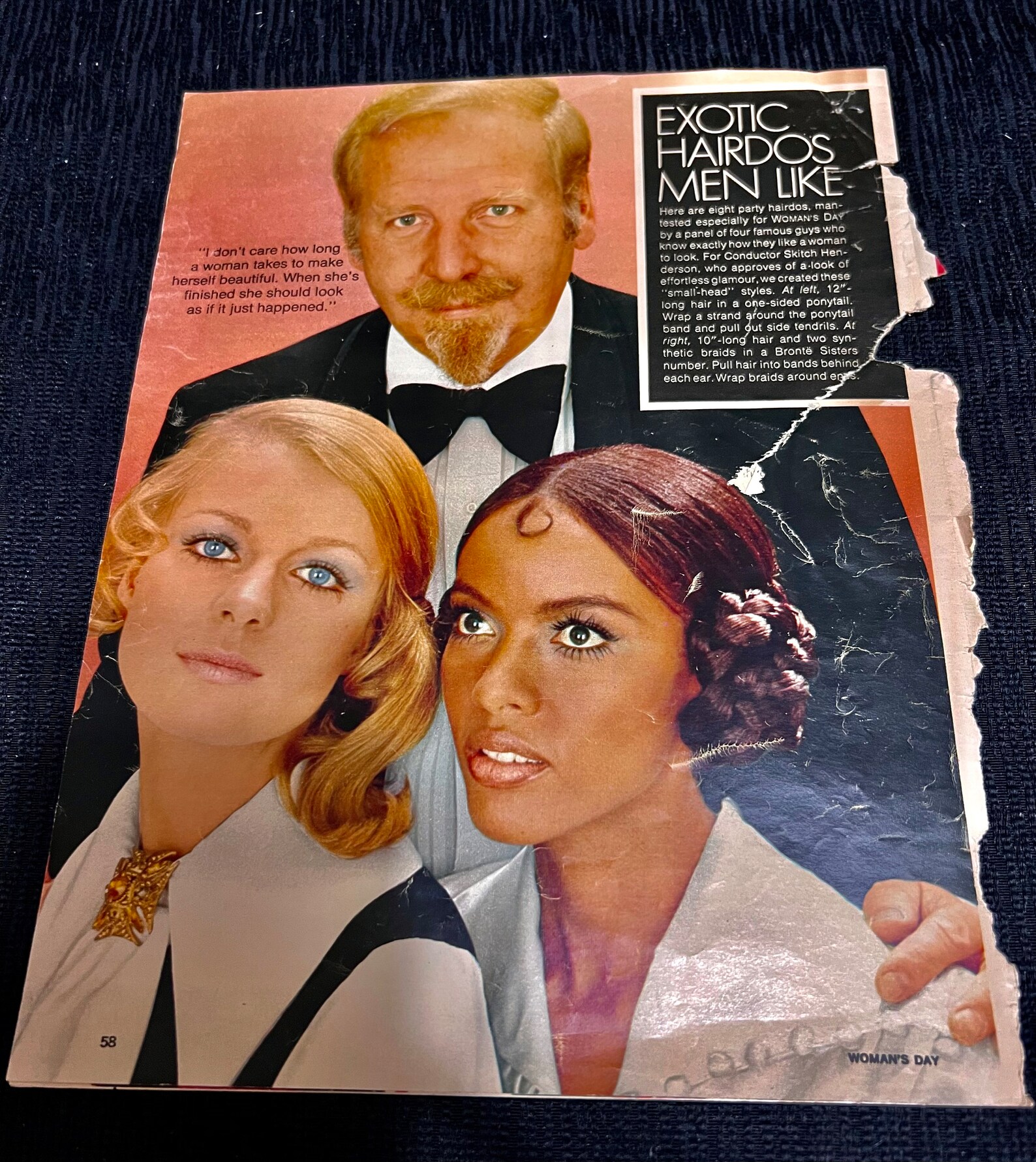 1969 Womens Day Magazine Pages Featuring Sesame Street Shows ...