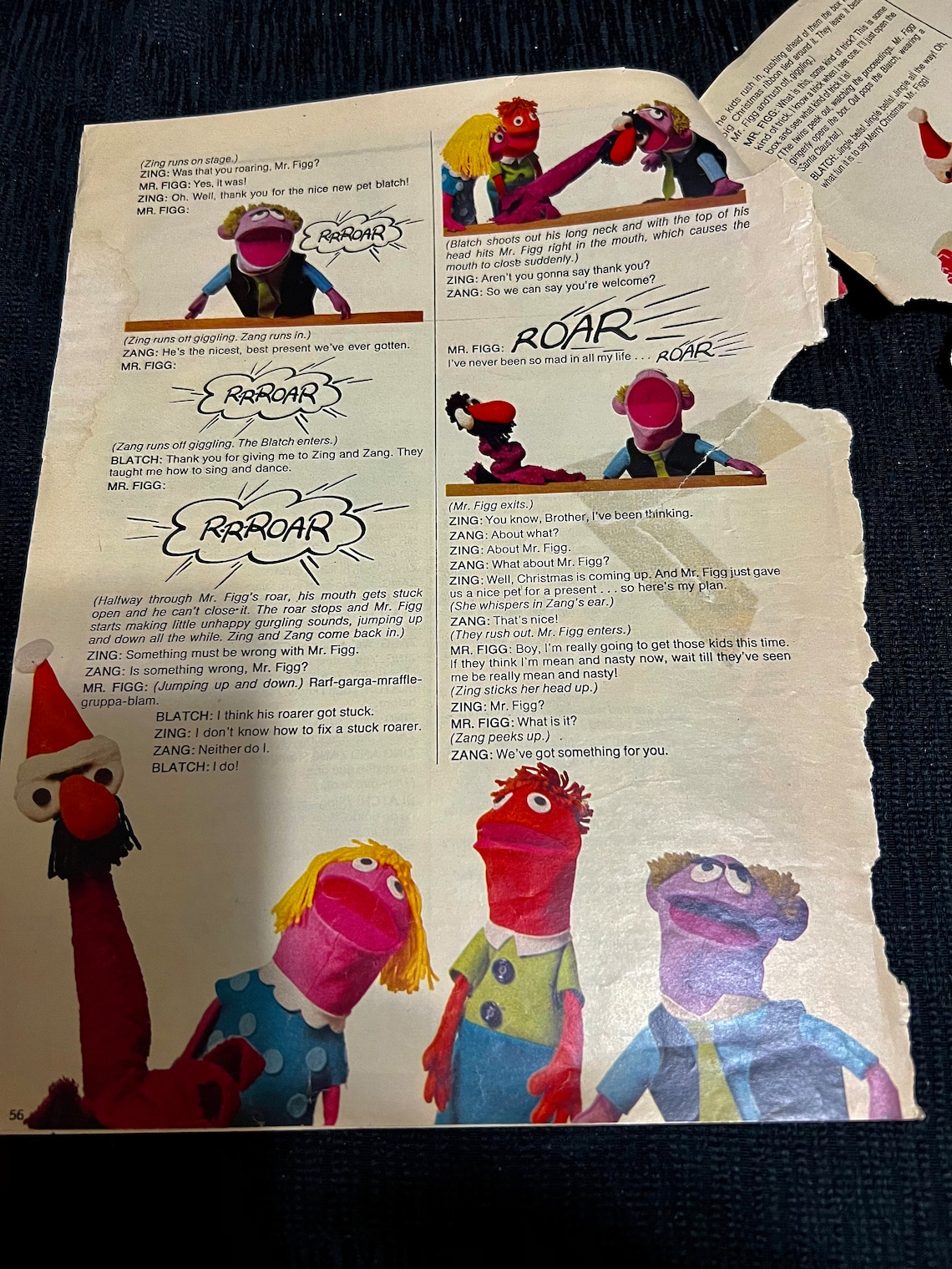 1969 Womens Day Magazine Pages Featuring Sesame Street Shows ...