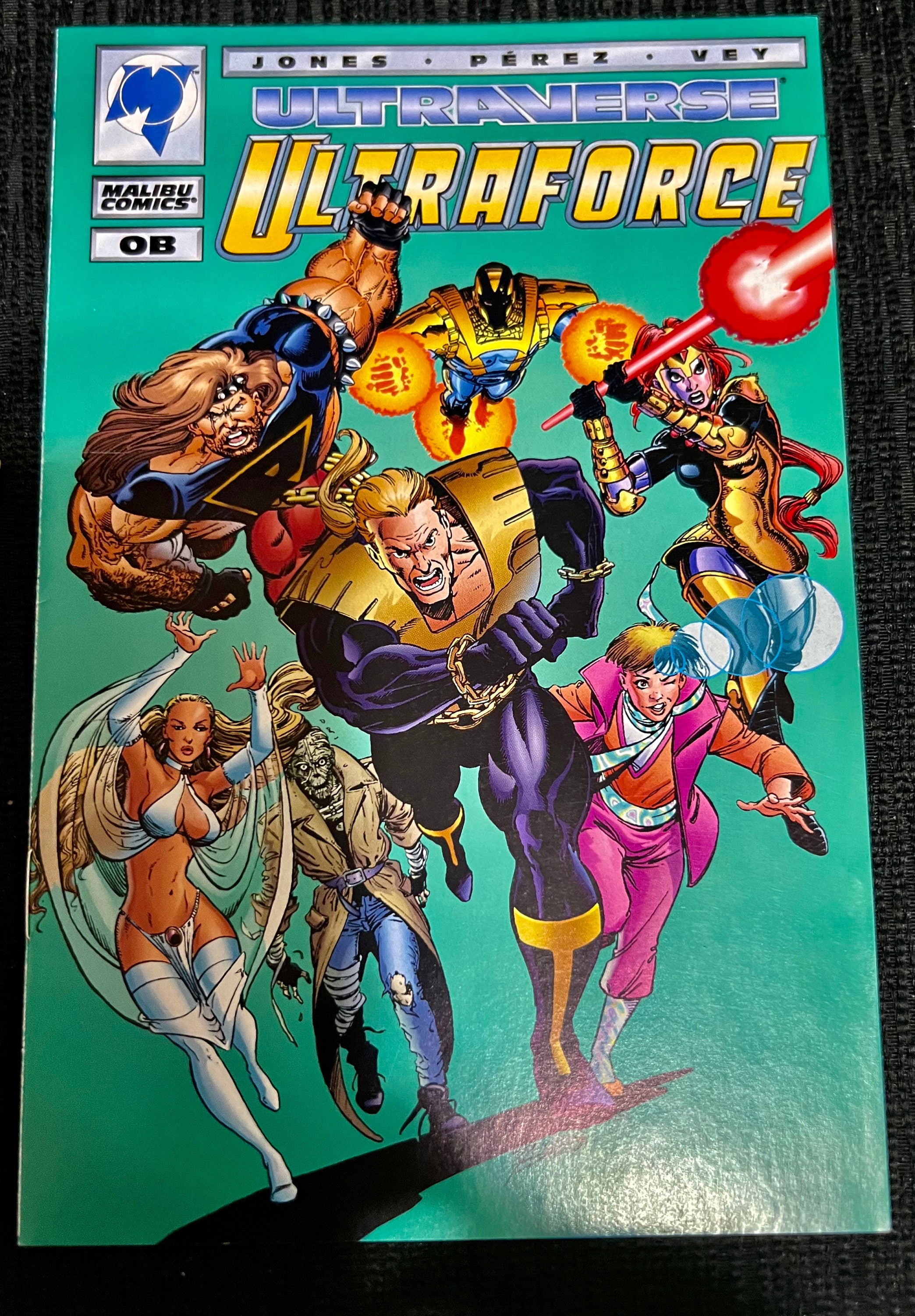 Malibu Comics Ultraverse Ultraforce Collection Lot of 10. 01A, 01B ...