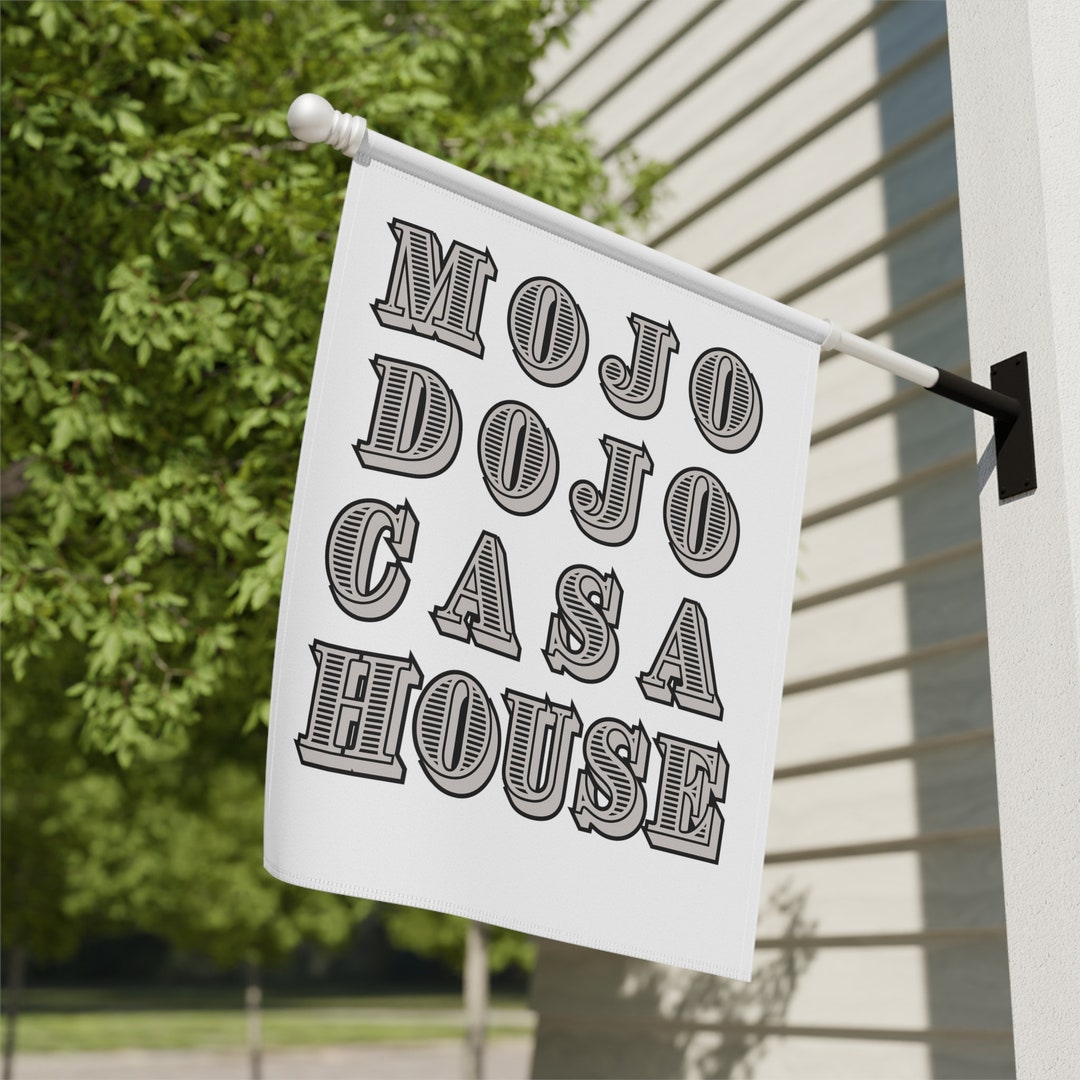 Mojo Dojo Casa House / Yard Sign / Flag / Barbiecore - Etsy