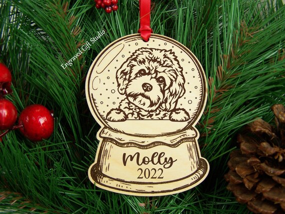Cavapoo Ornament Personalized Dog Gift for Pet Parents - Etsy
