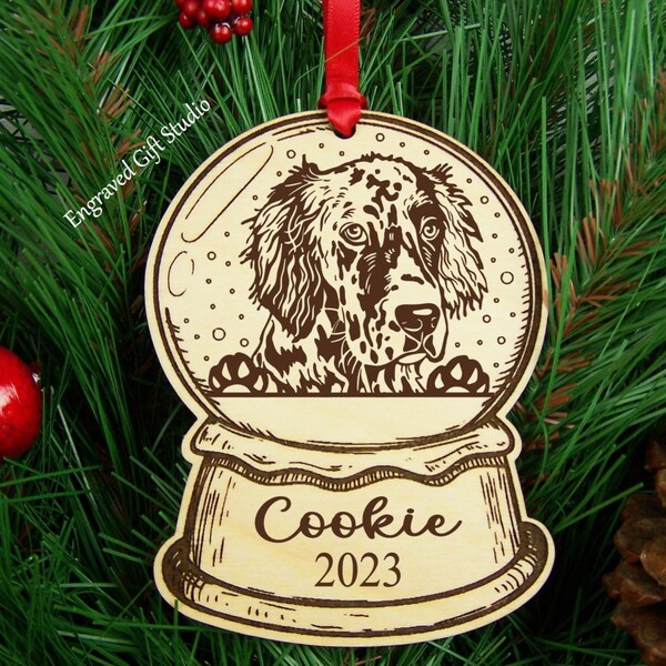 Setter Ornament - Etsy