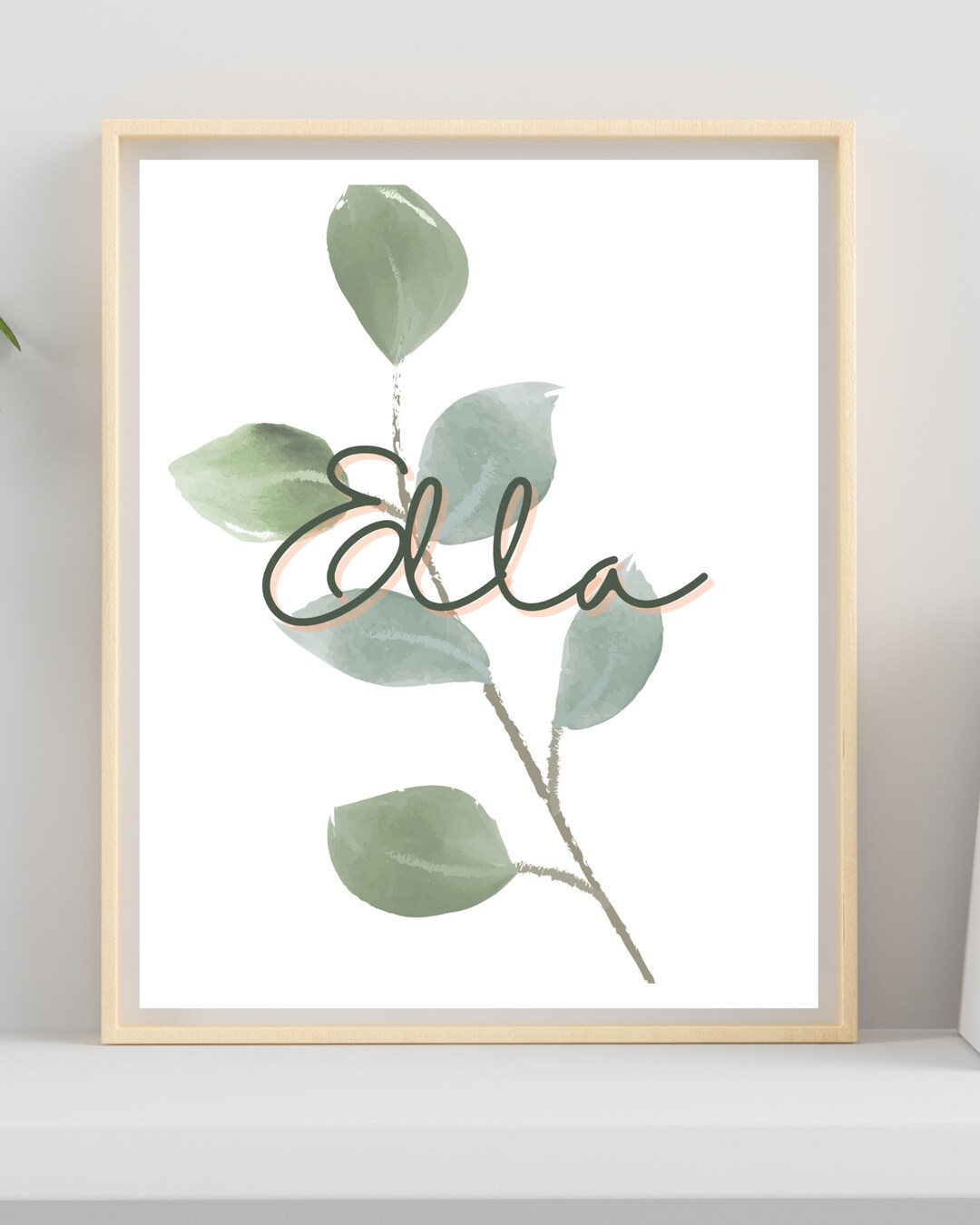 Custom Baby Name Printable - Etsy