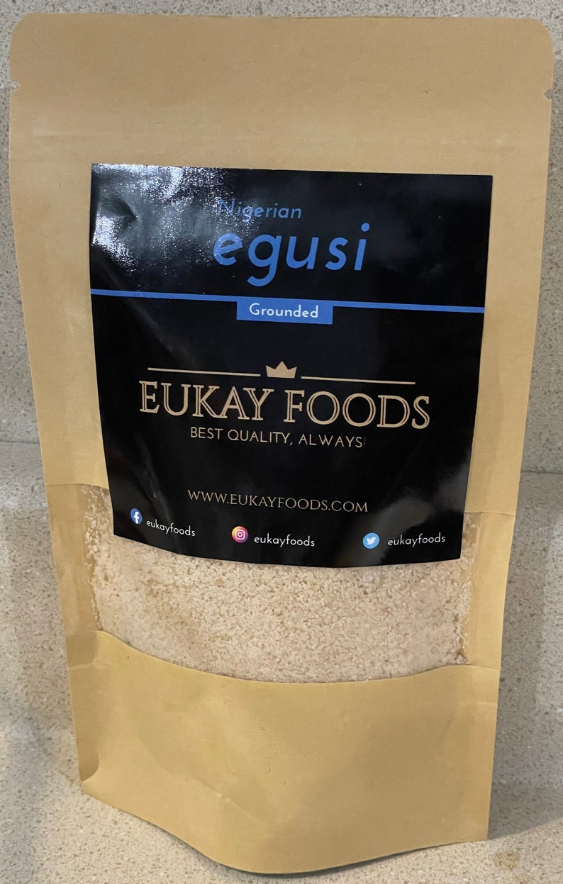 Grounded Egusi Melon (3.5oz) - Etsy