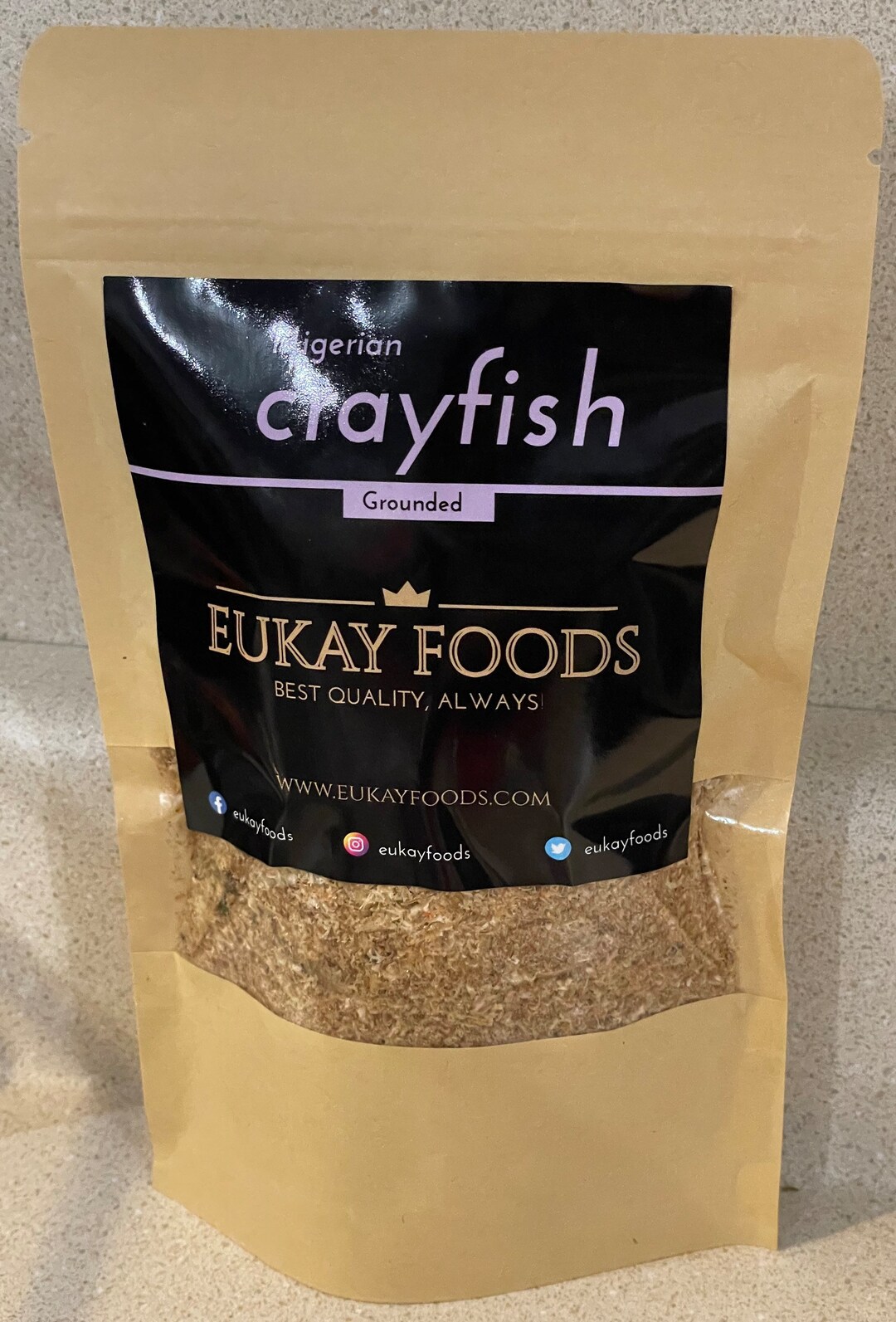 Grounded Dried Crayfish (3.5oz) - Etsy