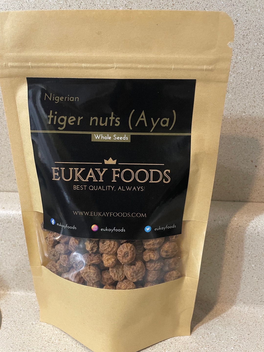Dried Tiger Nuts (dehydrated) - Chufa / Ofio / Aya / Atadwe (3.5oz) - Etsy