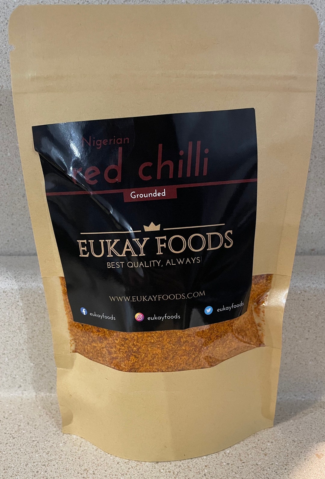 Grounded Dried Red Chilli Peppers (3.5oz) - Etsy