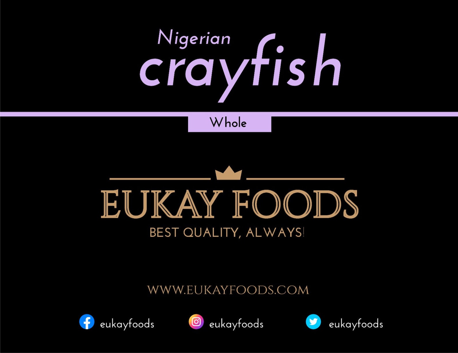 Nigerian Whole Crayfish (3.5oz) - Etsy