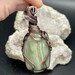 Wire Wrapped Larsonite Pendant - Etsy