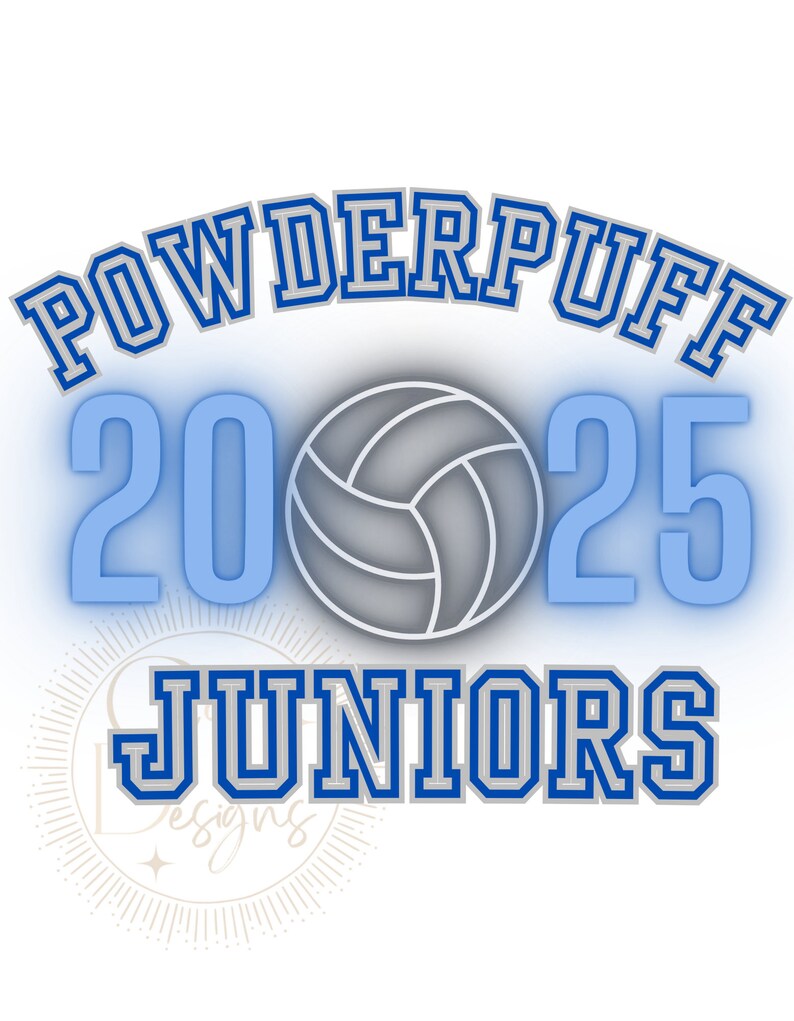 Volleyball Powderpuff 2025 Junior Design, Contact Us for Customization ...