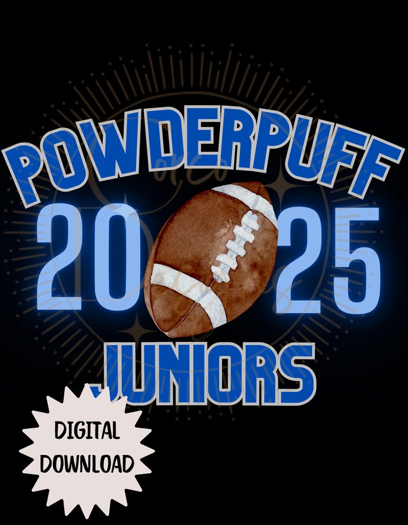 Football Powderpuff 2025 Junior Design, Contact Us for Customization ...