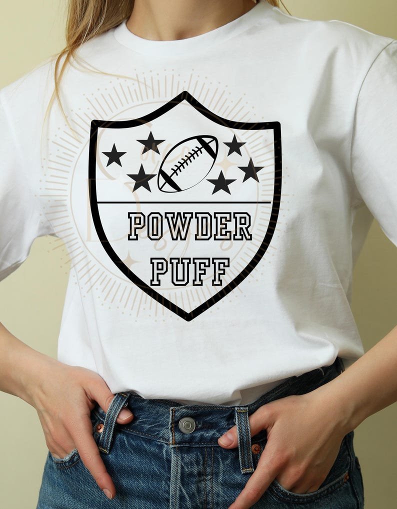 Football Powderpuff Junior Senior Design, Contact Us for Customization ...